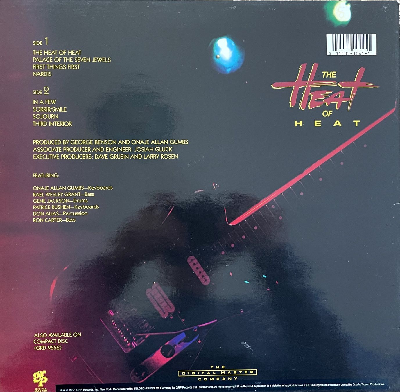 Kevin Eubanks - The heat Of Heat - Swiss Pressung (Gebraucht) in ...