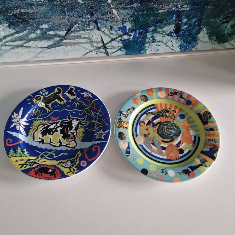 2 Bopla Dessertporzellanteller, Lagenthal (Gebraucht) in Birr für CHF ...