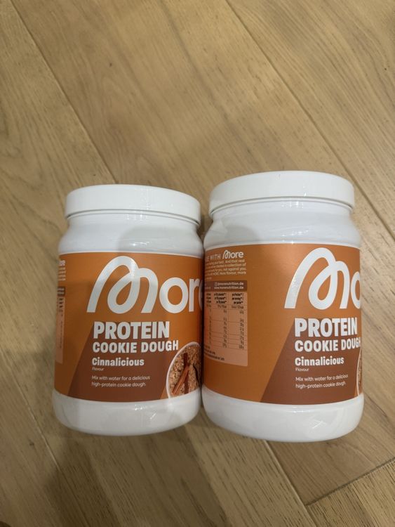 2x Protein Cookie Dough More Nutrition 600g (Neu (gemäss Beschreibung ...