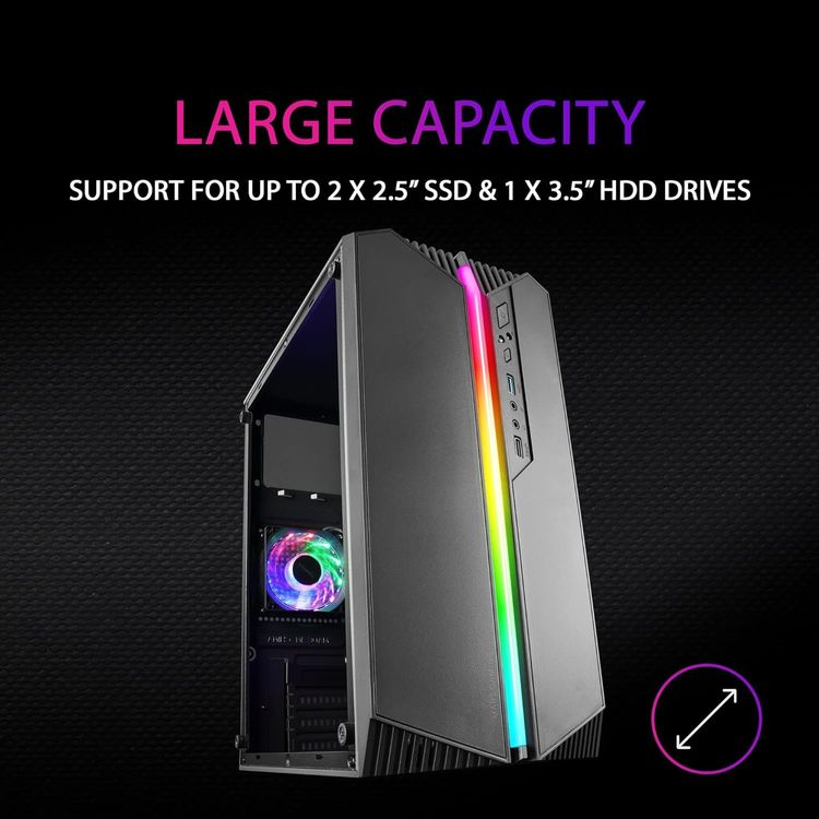 Specia Gaming PC 8 Core Intel E5 3,4Ghz 32GB 1TB RX580 *Neu* (Neu und ...