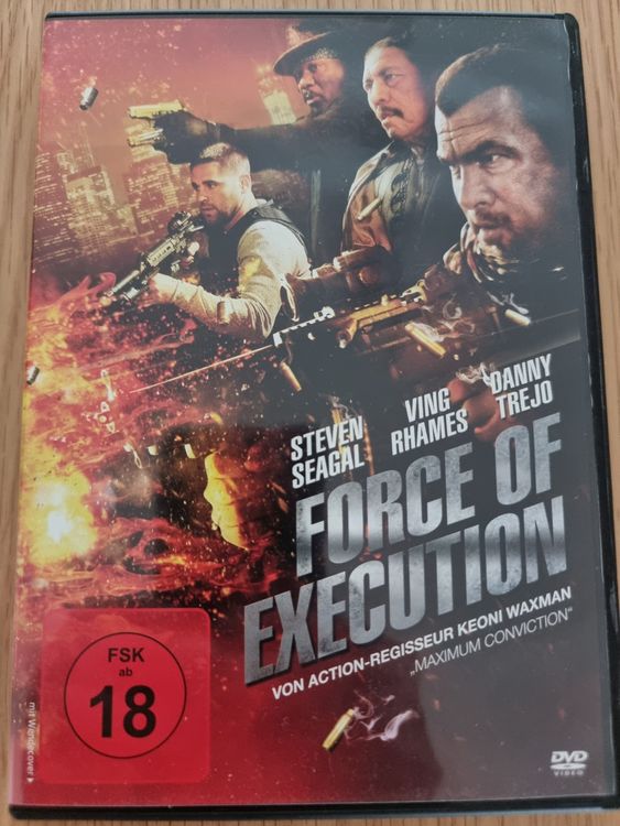 DVD: Force of Execution, Action mit Steven Seagal! (Gebraucht) in ...