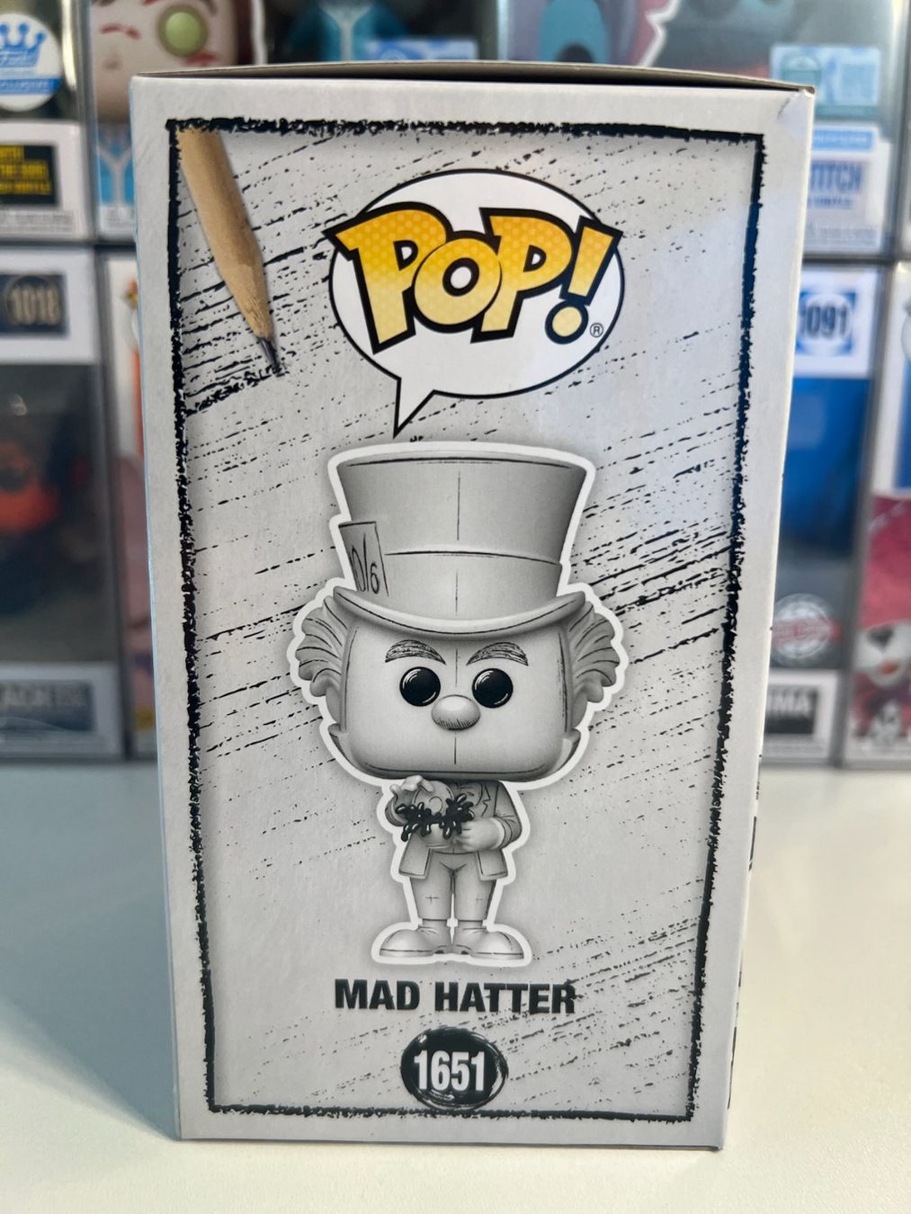 Funko POP! Alice au Pays des Merveilles Sketched Mad Hatter (Neuf avec ...