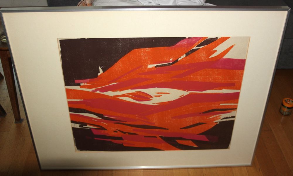 Andreas Felger 1935 Grosser Holzschnitt 105x77.5 / 70x55.5 | Kaufen auf Ricardo