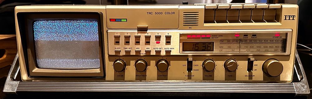 TRC 5000, Tv Empfänger mit Radio und Kassette (Gebraucht) in Regensdorf für CHF 69 – mit ...
