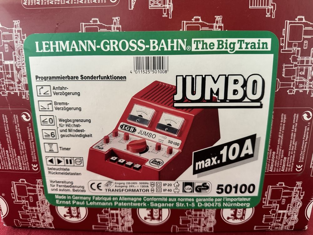 LGB Jumbo Trafo 50100 mit Originalverpackung (Gebraucht) in für CHF 299 ...