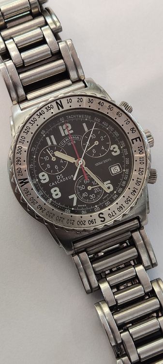 Certina DS Cascadeur rattrapante Chronograph Herrenuhr (Gebraucht) in ...