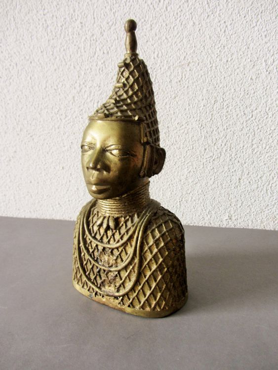 Metall Skulptur Afrika Benin Bronze? Messing? (Gebraucht) in Zürich für CHF 55 – mit Lieferung ...