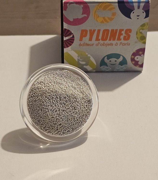 Bague Pylones Paris, en verre soufflé artisanalement. (Neuf (Voir ...