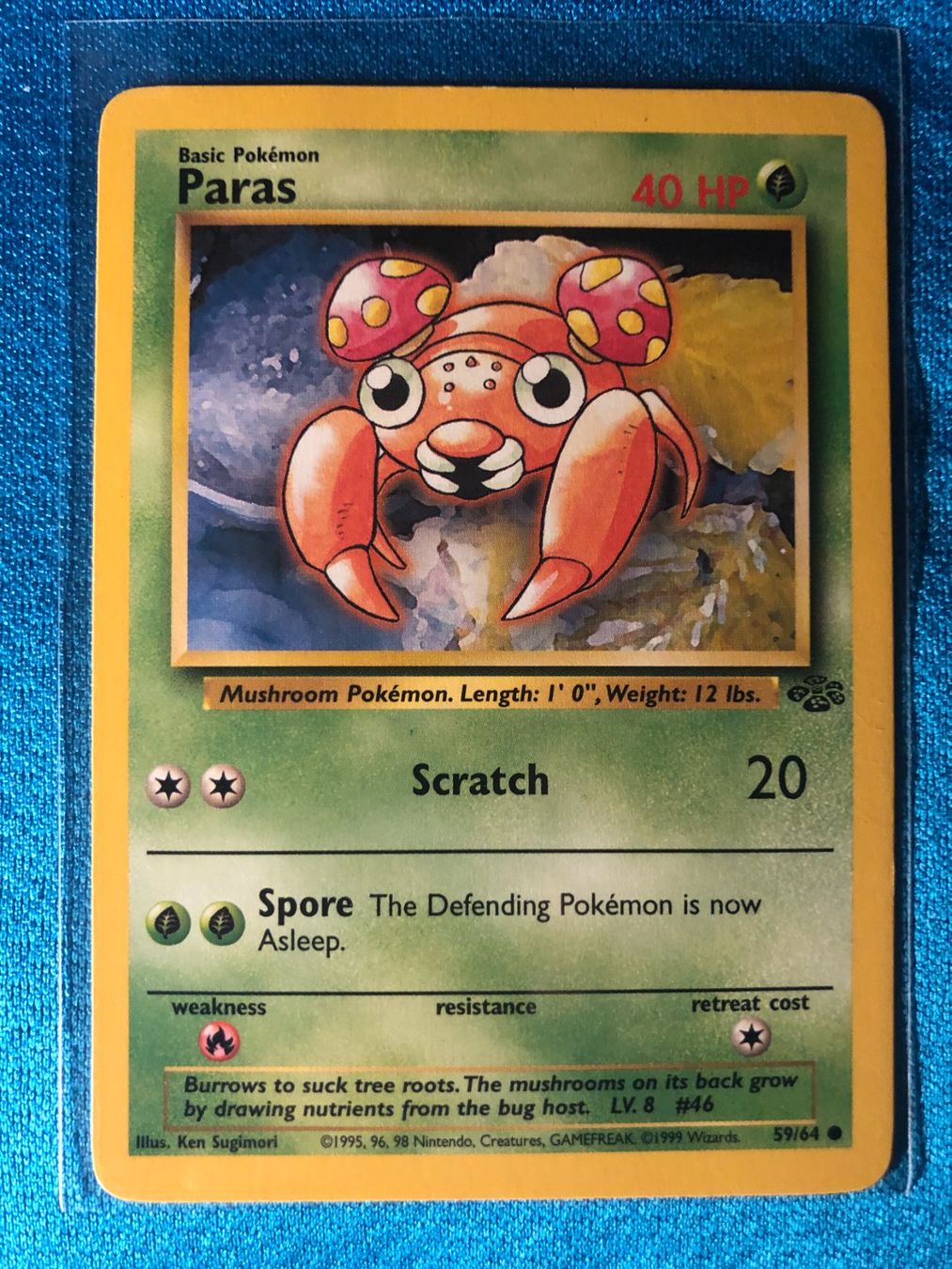 Pokemon - Paras (59/64) Jungle - Vintage English – (Gebraucht) in ...
