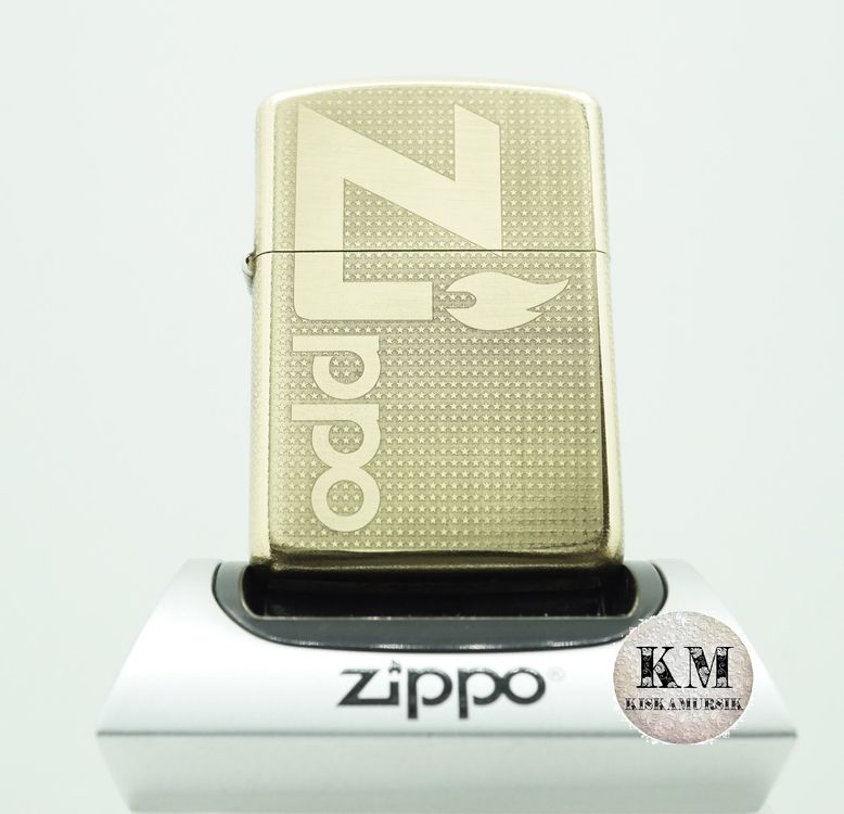 ZIPPO® LOGO DESIGN -2SIDE - ARMOR -BRASS - 2021 - UNGEZÜNDET | Kaufen ...