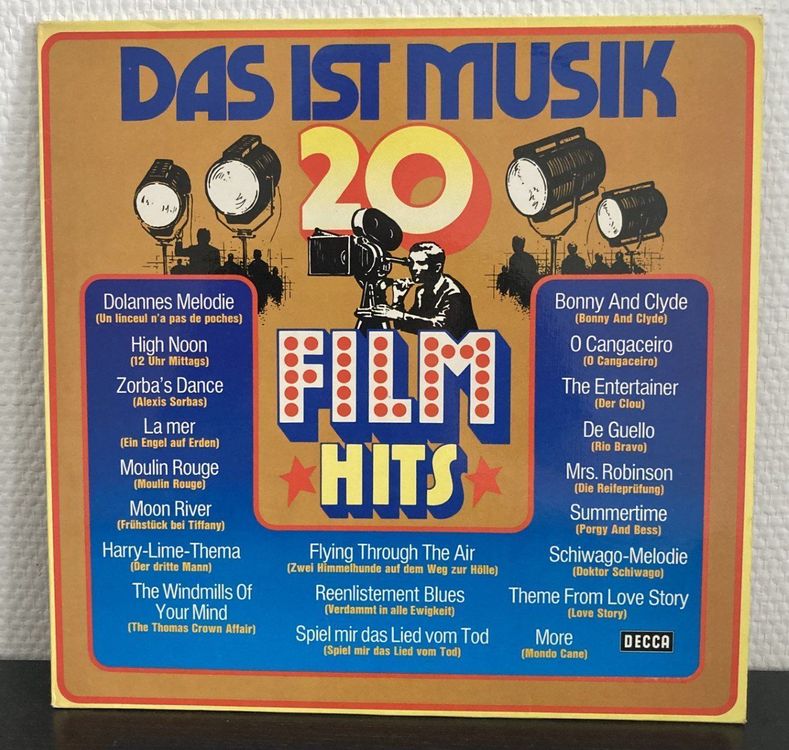 VARIOUS - Das ist Musik - 20 Film Hits LP °1976° NM/MINT (Neu (gemäss ...
