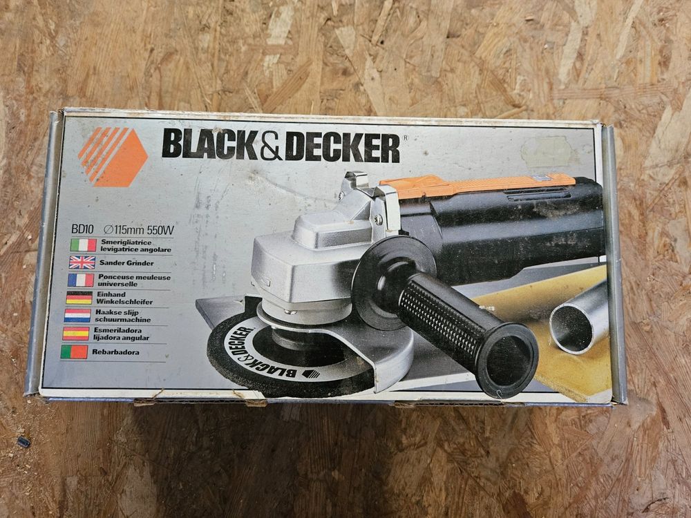 Winkelschleifer Black & Decker (Gebraucht) in Hinterforst für CHF 30 – mit Lieferung auf Ricardo ...