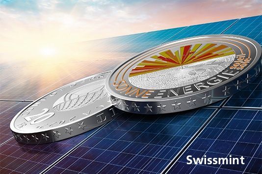 Sondermünze 20 Franken "Sonnenenergie" 2022 PP (Neu und originalverpackt) in Gränichen für CHF ...