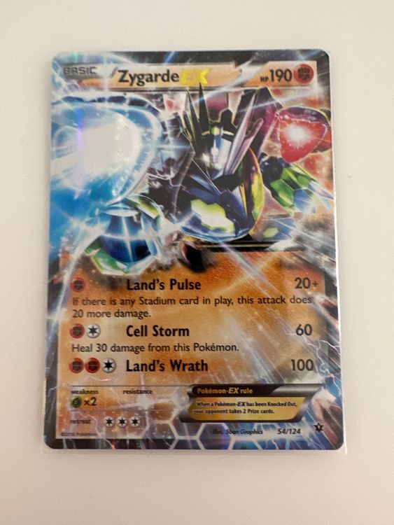 Pokemon Zygarde EX Fumlart 2016 Top Mega Artwork Selten | Kaufen auf ...