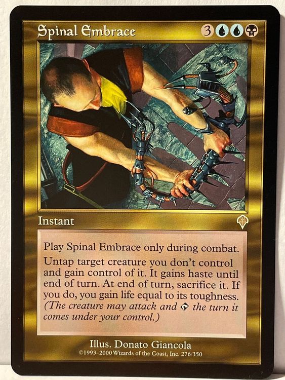 Magic The Gathering - Spinal Embrace | Kaufen auf Ricardo