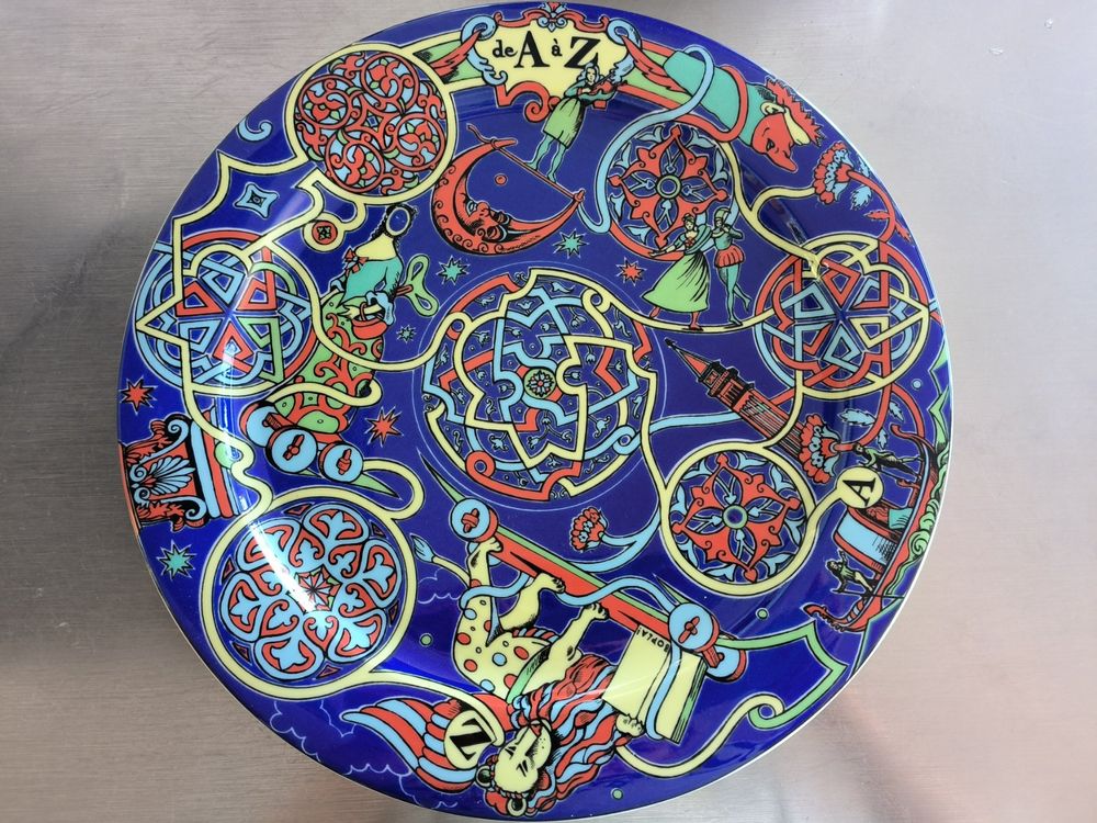 BOPLA Langenthal grosser Teller / Platzteller VON A BIS Z (Neu und originalverpackt) in ...