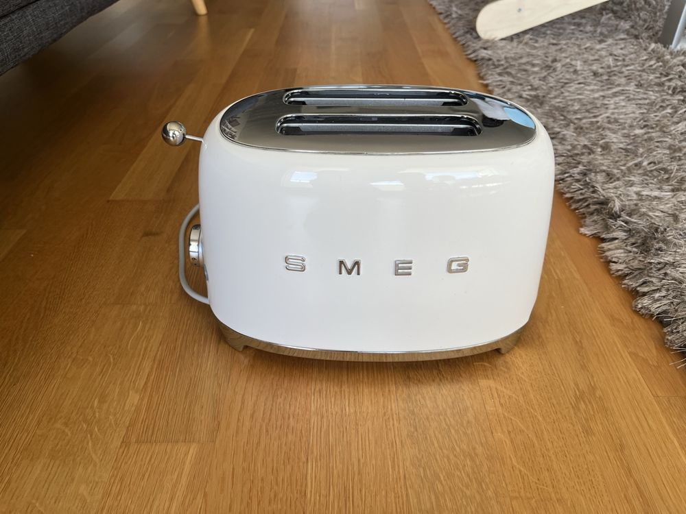 SMEG - White Toaster - Grille Pain Blanc - with packaging (Gebraucht ...
