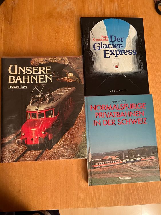 3 Eisenbahn Bücher gemäss Abbildungen (Gebraucht) in Richterswil für ...