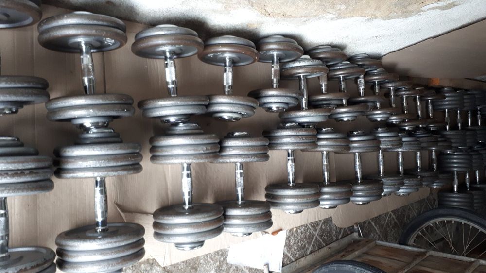 Hantel Set 10kg - 50 kg ( 21 paar ) | Kaufen auf Ricardo