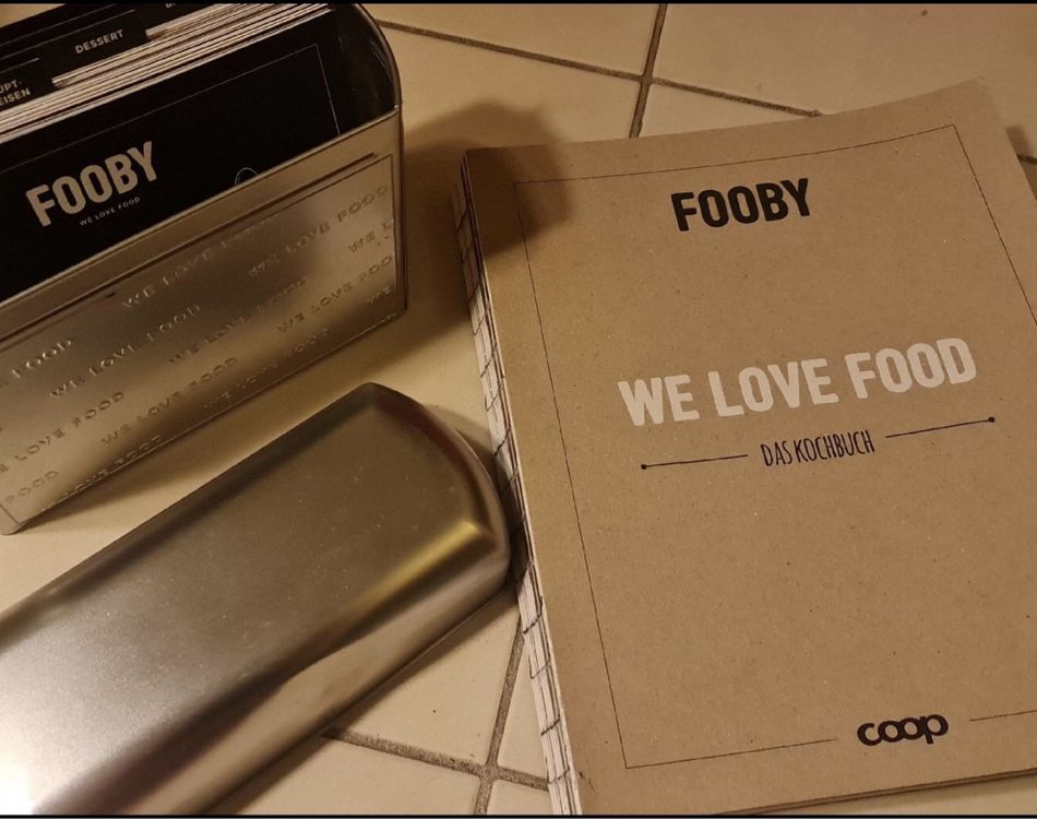 Fooby Kochbuch mit Container für Rezeptkarten (Gebraucht) in Endingen ...