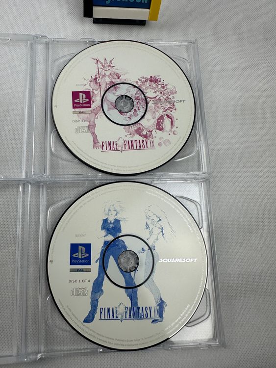 Playstation 1 PSX PS1 Final Fantasy IX 9 nur CD`s 1-4 (Gebraucht) in Kappel SO für CHF 9.95 ...