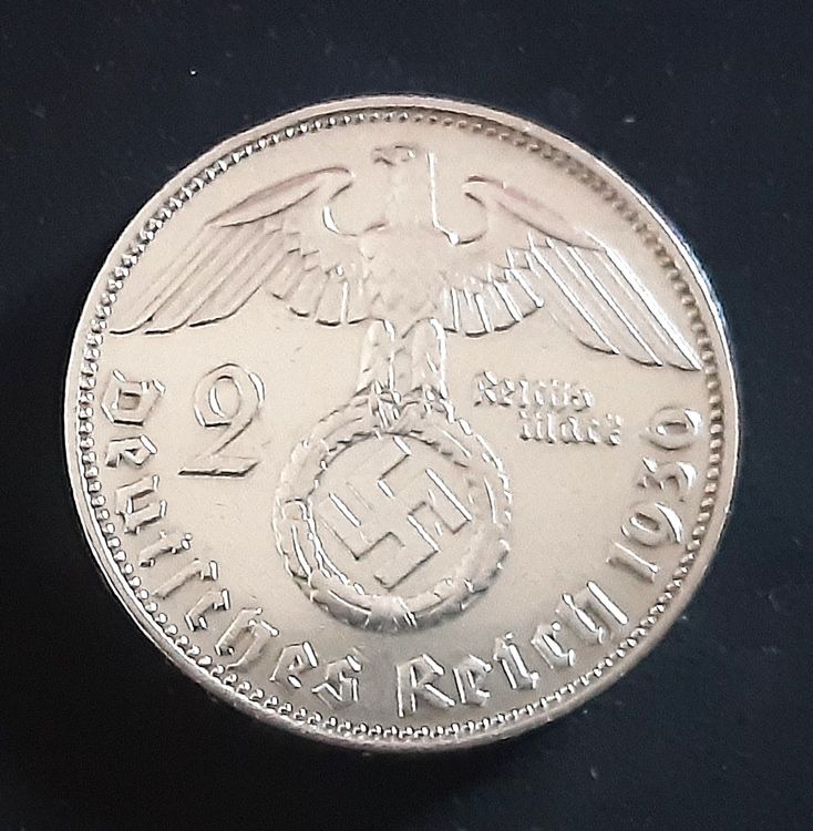 Deutsches Reich - 2 Reichsmark 1936 J (Gebraucht) in Ebikon für CHF 37 – mit Lieferung auf ...