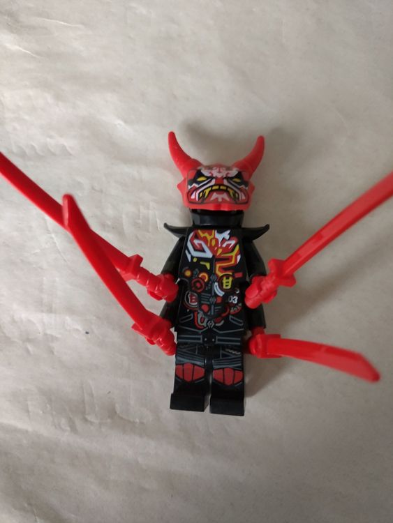 1 seltene Lego Ninjago figur 70639 oni Mask | Kaufen auf Ricardo