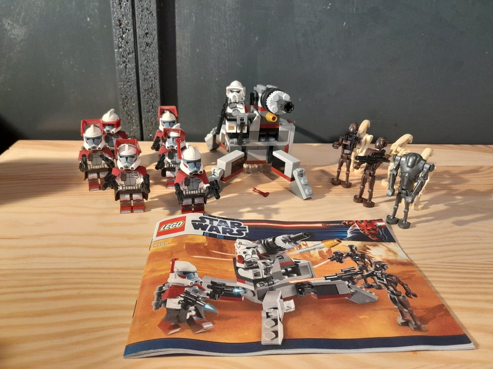 Lego 9488 Star Wars Arc Elite Trooper Commando Druid plus (Gebraucht ...