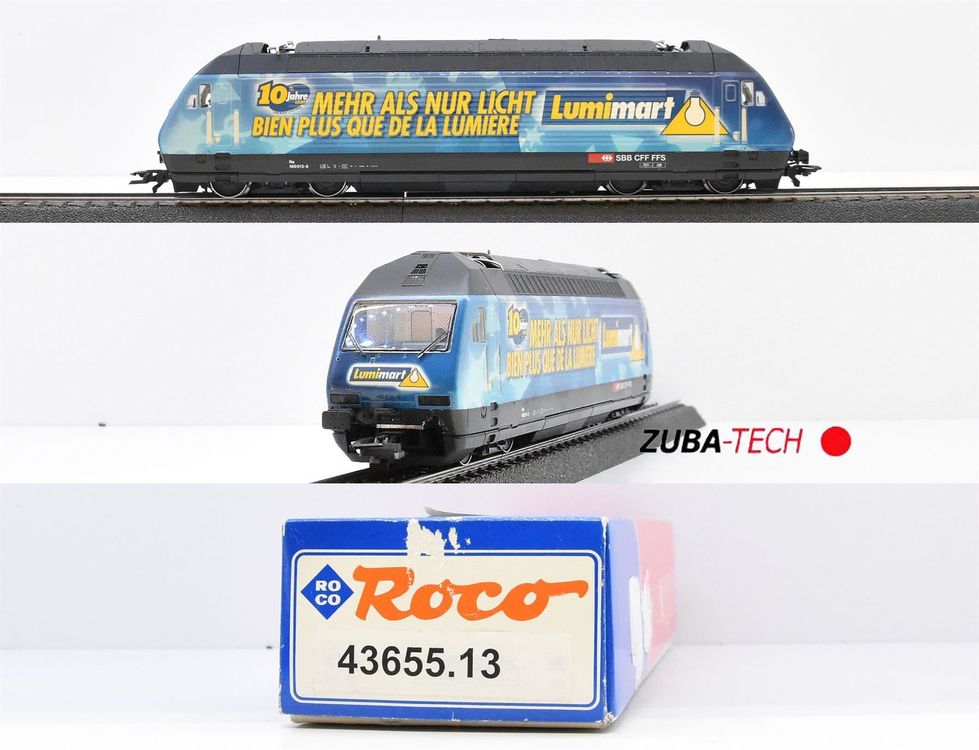 Roco 43655.13 E-Lok Re 460 SBB H0 GS OVP (Gebraucht) in St. Gallen für ...