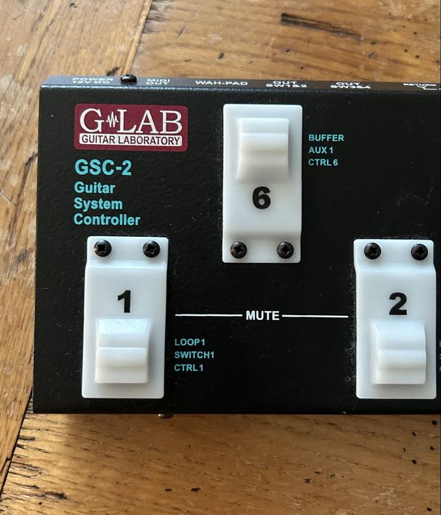 G-Lab GSC-2 Guitar System Midi Controller Footpedal (Neu (gemäss Beschreibung)) in Bergdietikon ...