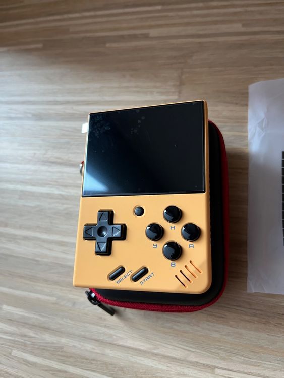 Miyoo Mini V2 Yellow mit +2000 Games + OnionOS (Neu und ...