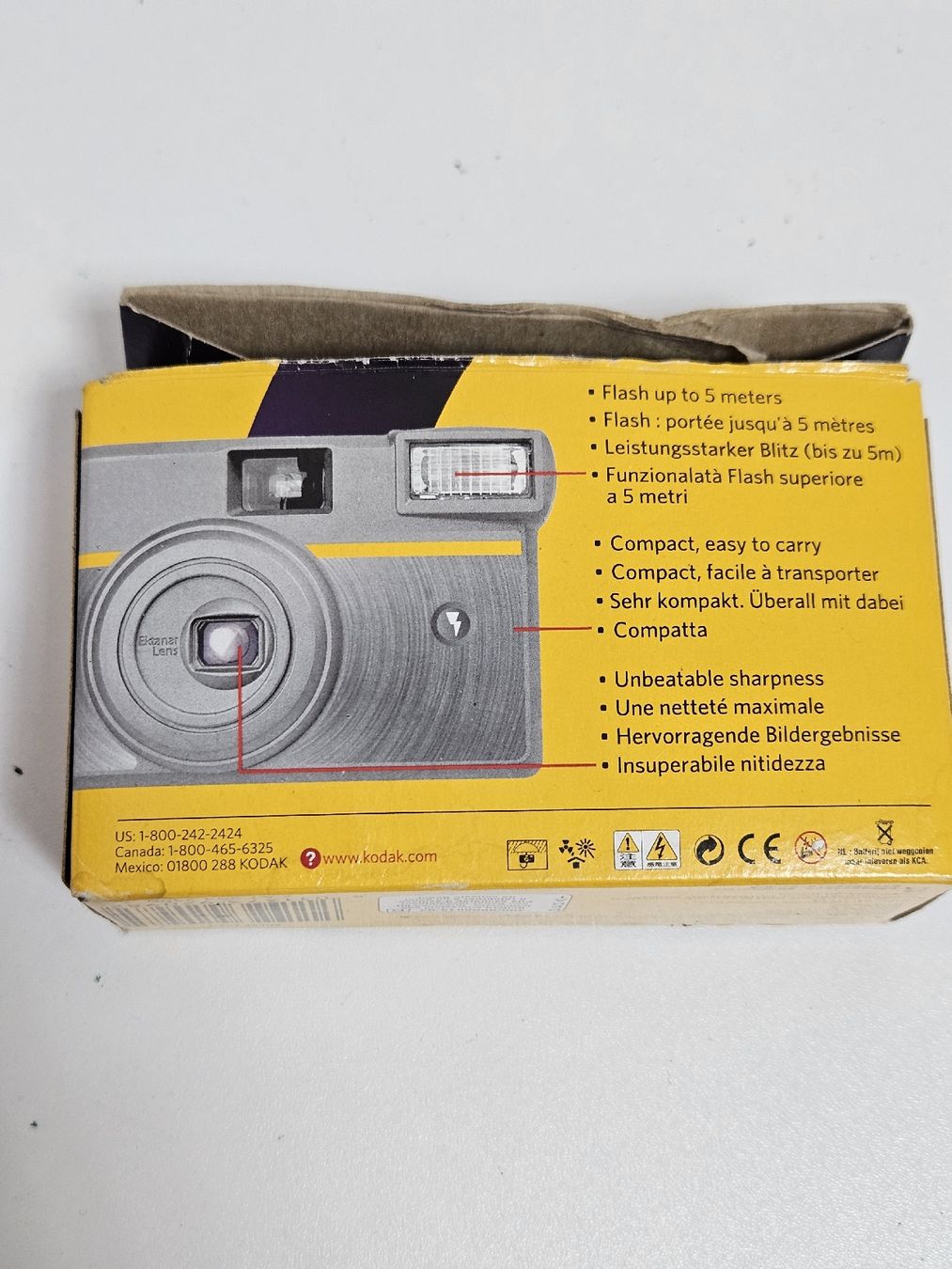 Kodak Ultra Compact Kamera mit Film, perfekt für den Sommer (Gebraucht ...