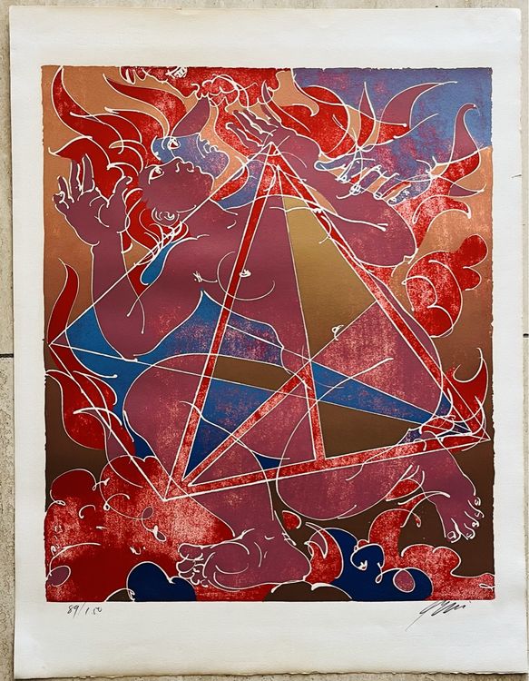 Hans Erni Original Lithografie | Kaufen auf Ricardo