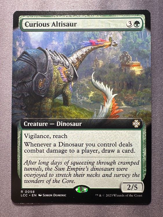 Curious Altisaur Variant 0058 Ixalan (Neu (gemäss Beschreibung)) in ...