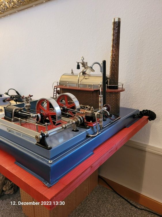Alte Wilesco D32 el Schwere Dampfmaschine elektrisch beheizt (Gebraucht) in Solothurn für CHF ...