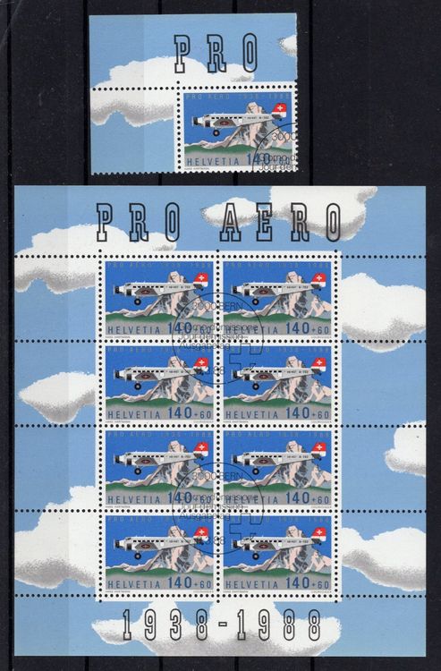 R1007 / Poste aérienne 1988 (Gebraucht) in Ste-Croix für CHF 4 – mit Lieferung auf Ricardo kaufen