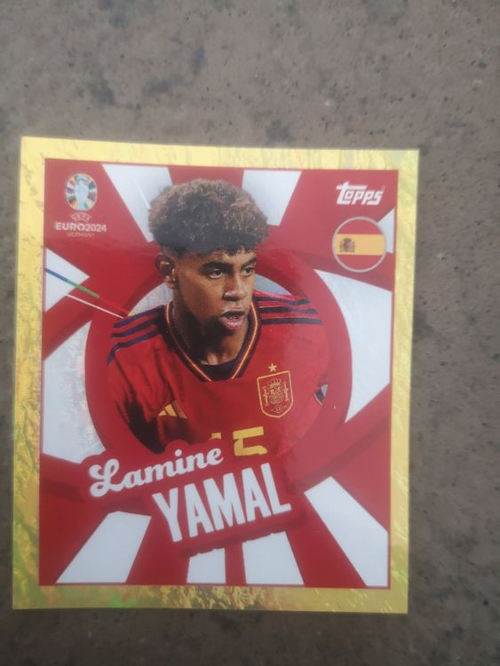 Topps bildli gold Lamine Yamal | Kaufen auf Ricardo