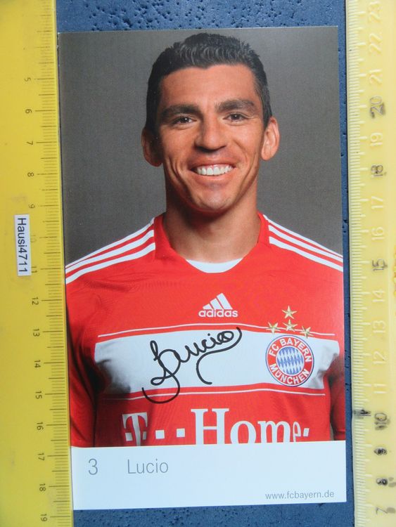LUCIO LUCIMAR DA SILVA FERREIRA FC BAYERN MÜNCHEN | Kaufen auf Ricardo