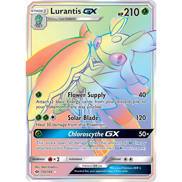 Lurantis GX 150/149 - Pokémon TCG - EN Sun & Moon (Gebraucht) in ...