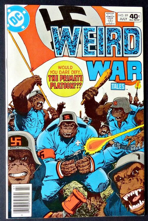 WEIRD WAR TALES #89 DC COMICS 1980 COVER BY JIM STARLIN (Gebraucht) in ...