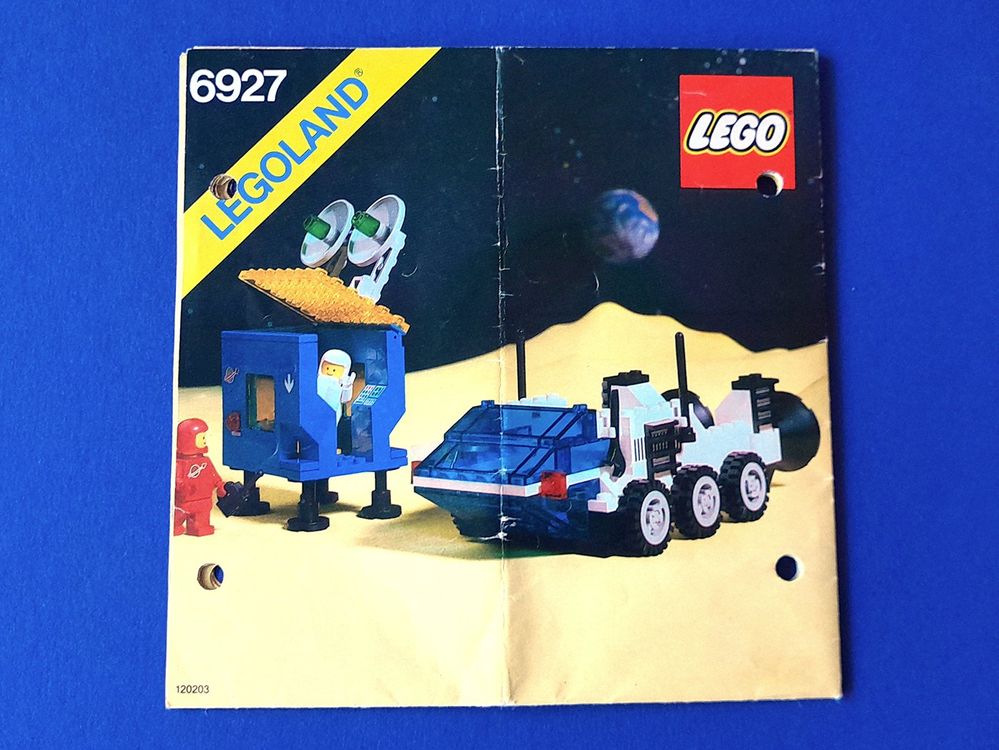 LEGO Bauanleitung 6927 All Terrain Vehicle 1981 Weltraum (Gebraucht) in ...