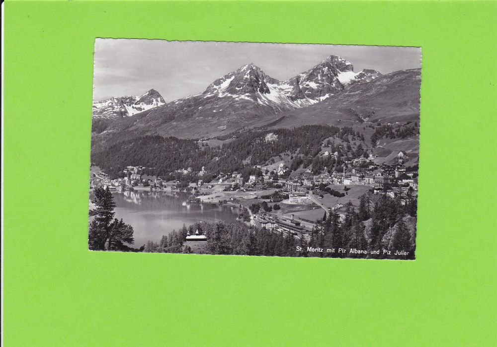 St. Moritz mit Piz Albana und Piz Julier (Gebraucht) in St. Peterzell für CHF 1 – mit Lieferung ...