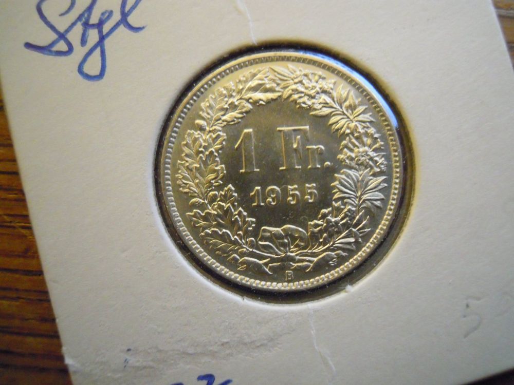 1 Fr. 1955 unz /stgl (Neu (gemäss Beschreibung)) in Kriegstetten für CHF 27 – mit Lieferung auf ...