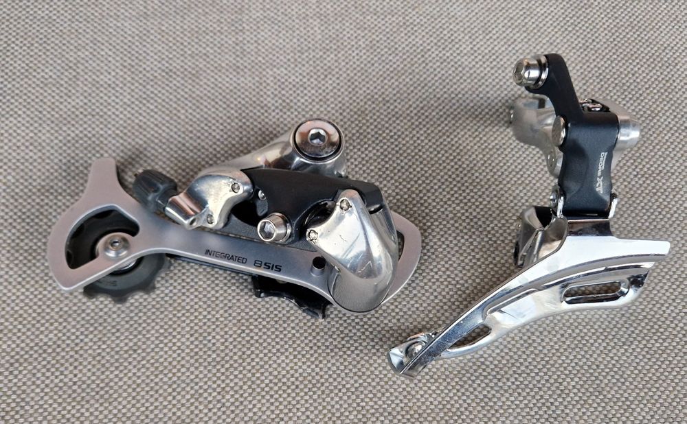 SHIMANO Deore XT Schaltung RD-M737 und Umwerfer FD-M737 (Gebraucht) in Nürensdorf für CHF 45 ...