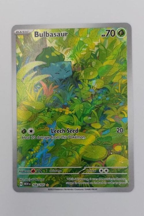 Bulbasaur (166/165 Set MEW 151) NM / ENG | Kaufen auf Ricardo