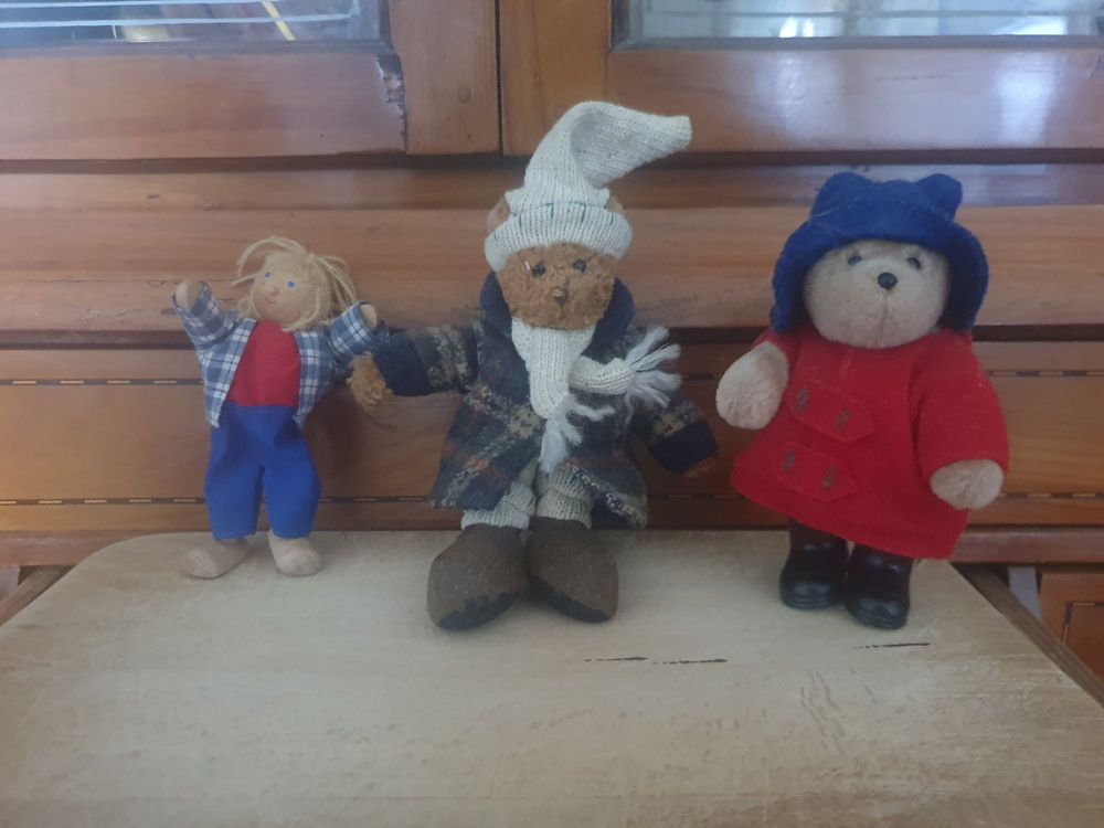 Ours paddington, Russ Alpine Teddies poupés bois suède (Gebraucht) in ...