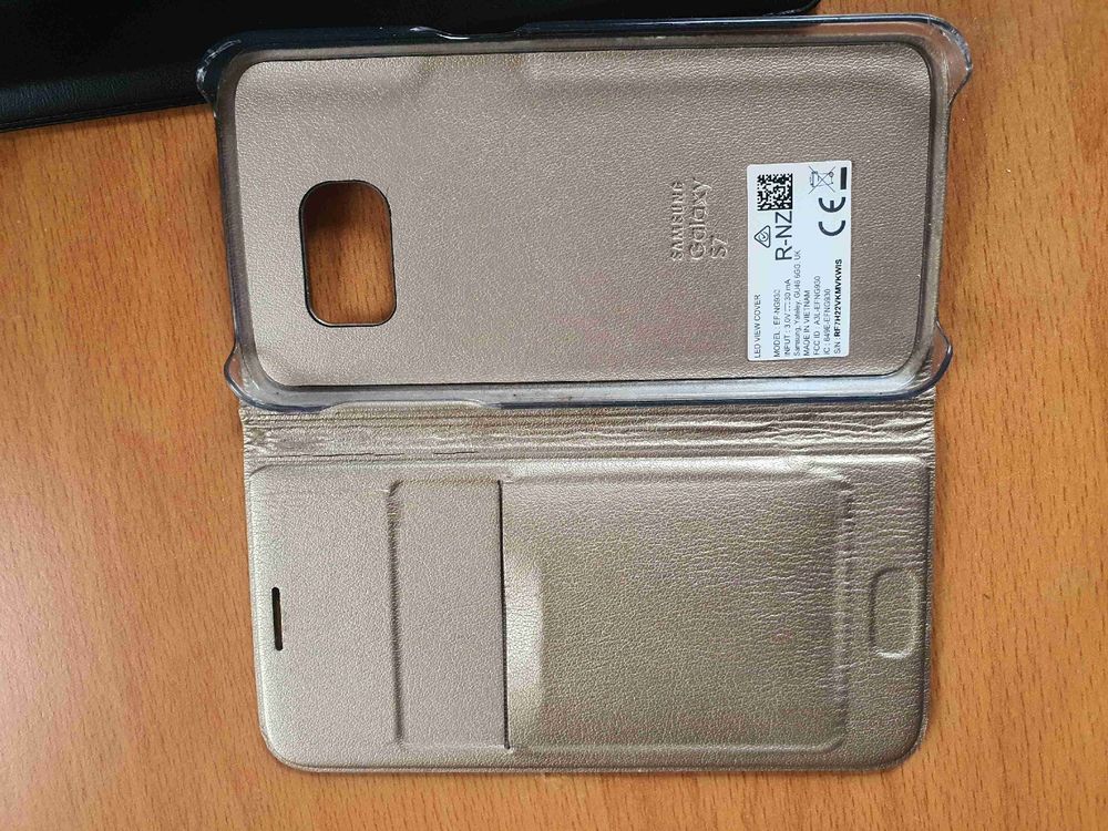 Samsung Galaxy S7 LED View Cover Gold | Kaufen auf Ricardo