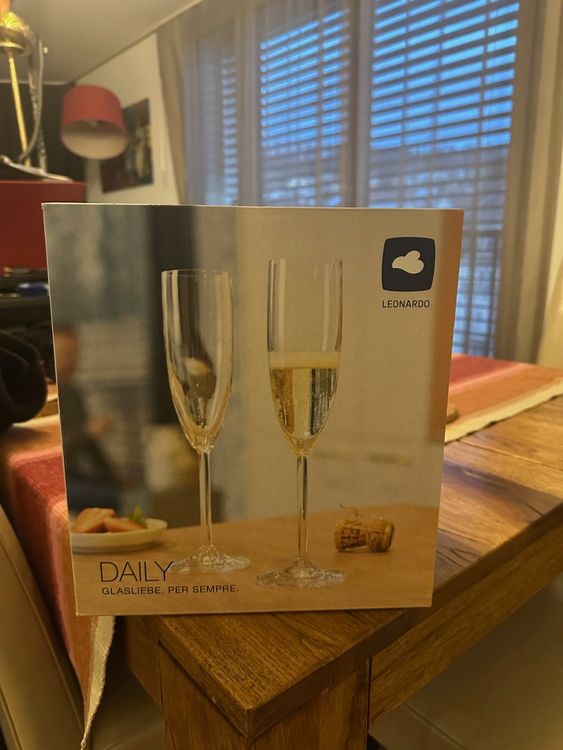 LEONARDO “Daily” Champagne Glass Set – New (Gebraucht) in Zürich für ...