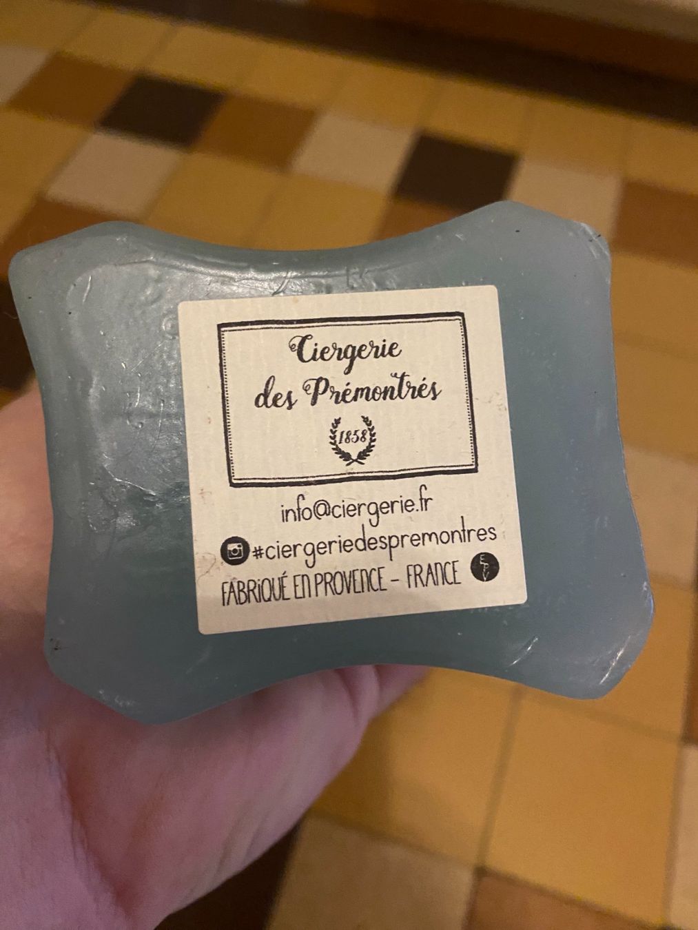 Statuette Vierge Marie Ciergerie des Prémontrés verte (D'occasion) à ...