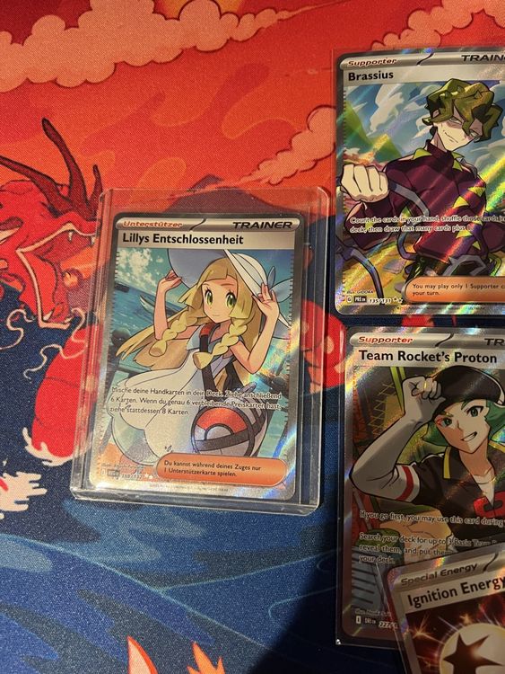 Pokemon Karten Sammlung: Seltene Full Art Trainer Karten (Neu (gemäss ...